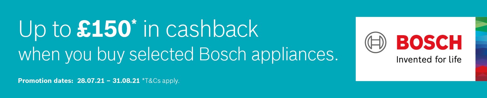 Bosch Cashback Offer Cardiff, Newport & South Wales | Kitchen Economy