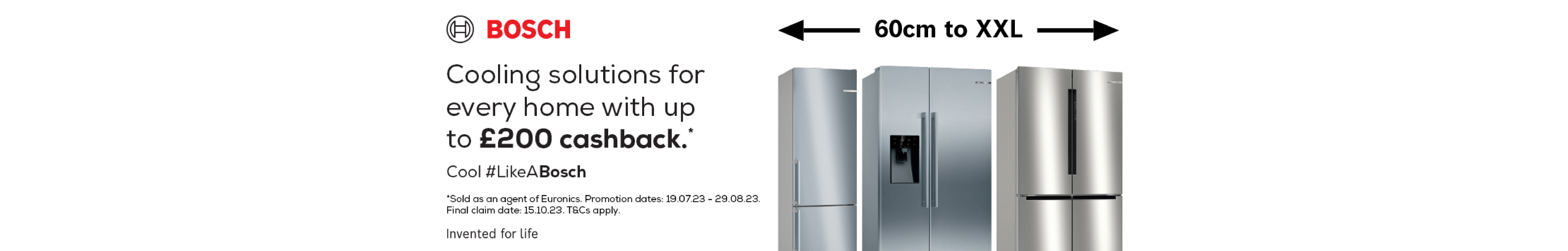Bosch Cooling Cashback Offer Cardiff, Newport & South Wales | Kitchen ...